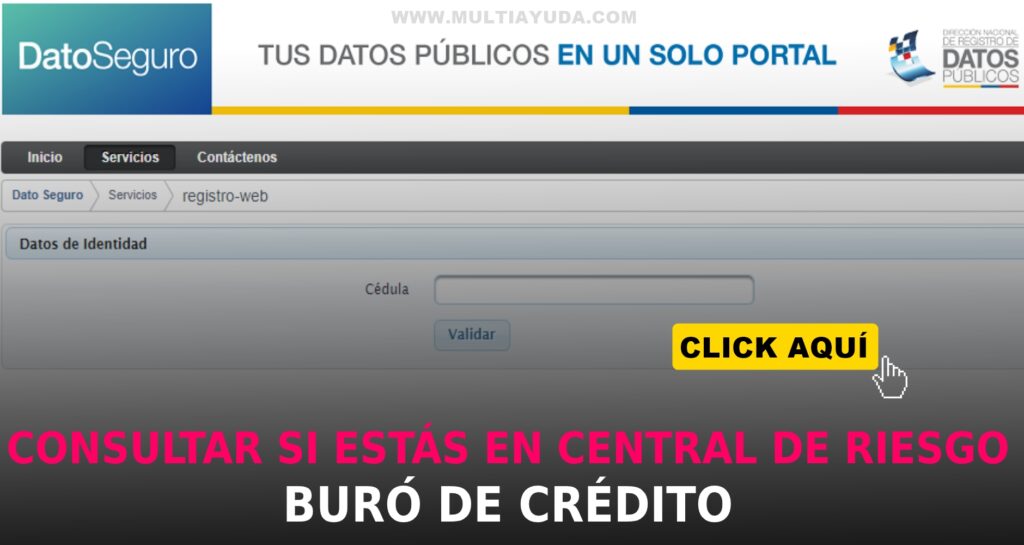 Consultar Si Estoy En CENTRAL DE RIESGO por Internet (2020)