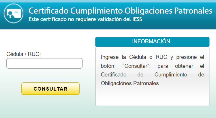 Imprimir certificado de NO adeudar al IESS – Multi Ayuda